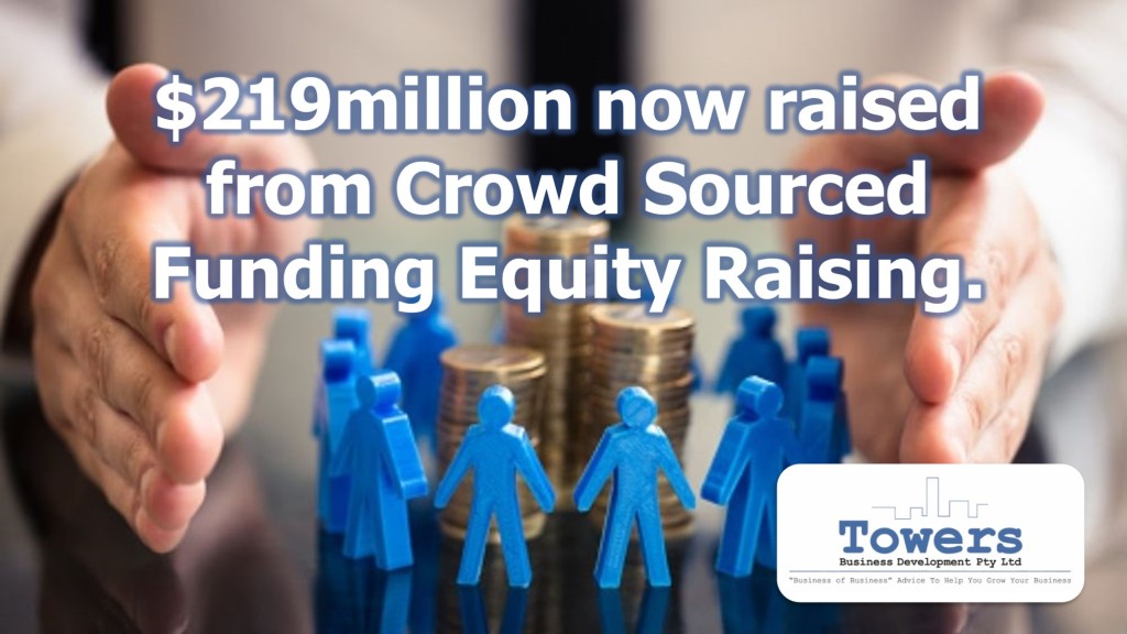 $219million now raised from Crowd Sourced Funding Equity Raising ...