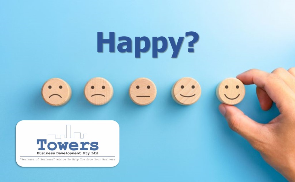 Happy? - Towers Business Development